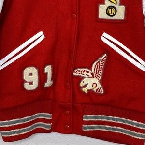Shahan's | Jackets & Coats | Vintage Letterman Jacket 991 Womens Large | Poshmark